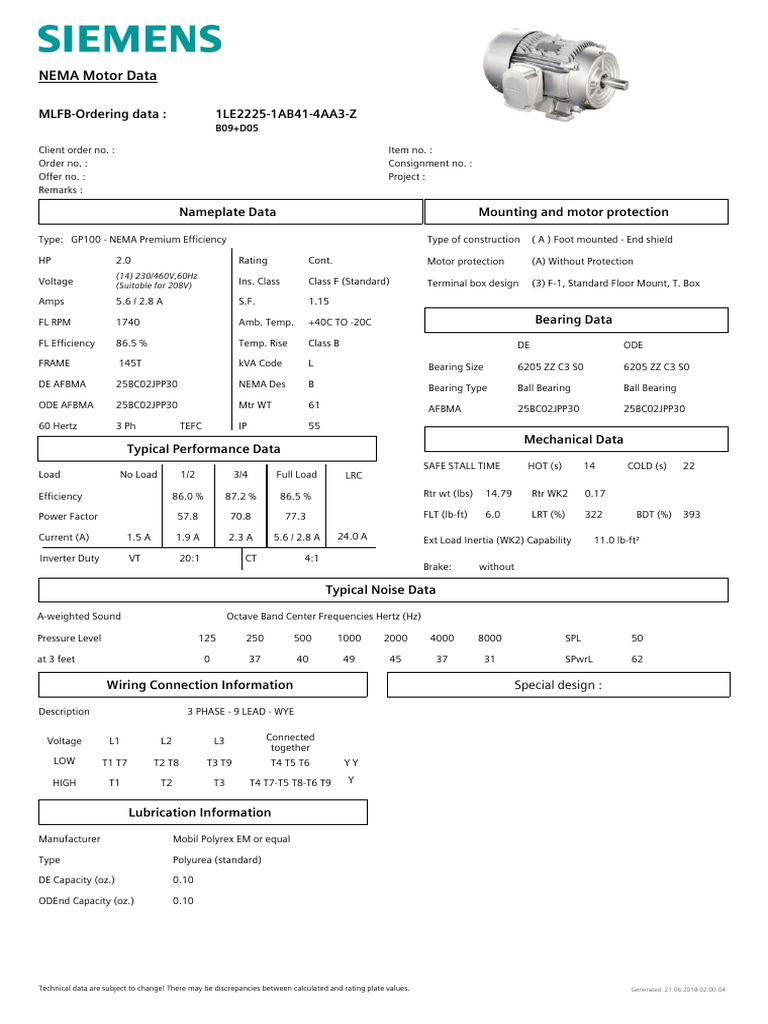 1LE2225-1AB41-4AA3-Z B09+D05 Datasheet en | PDF