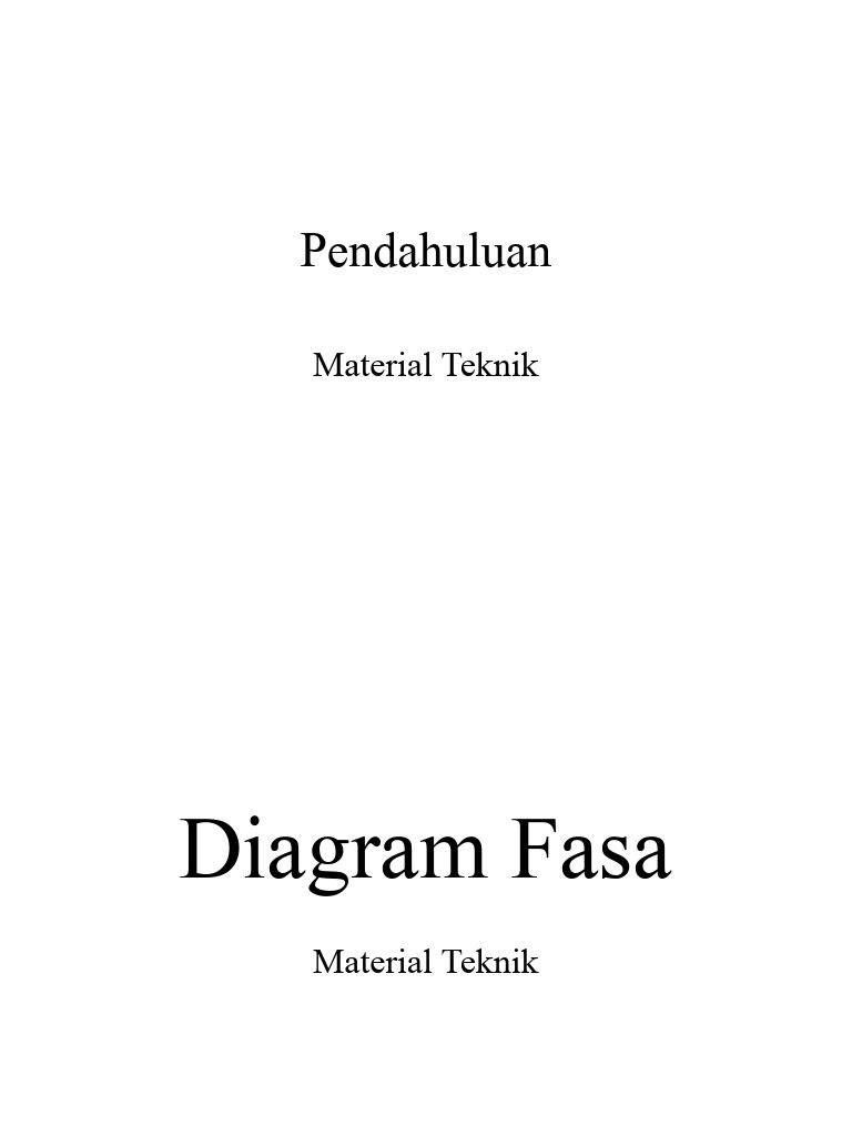 Diagram Fasa | PDF