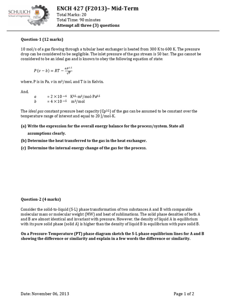 2013 Mid-Term | PDF