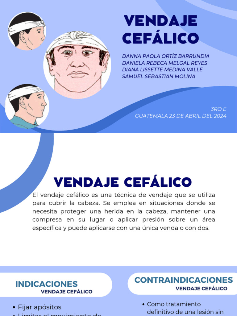 Vendaje Cefálico | PDF