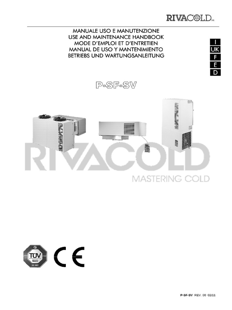 Rivacold Cella Birra | PDF