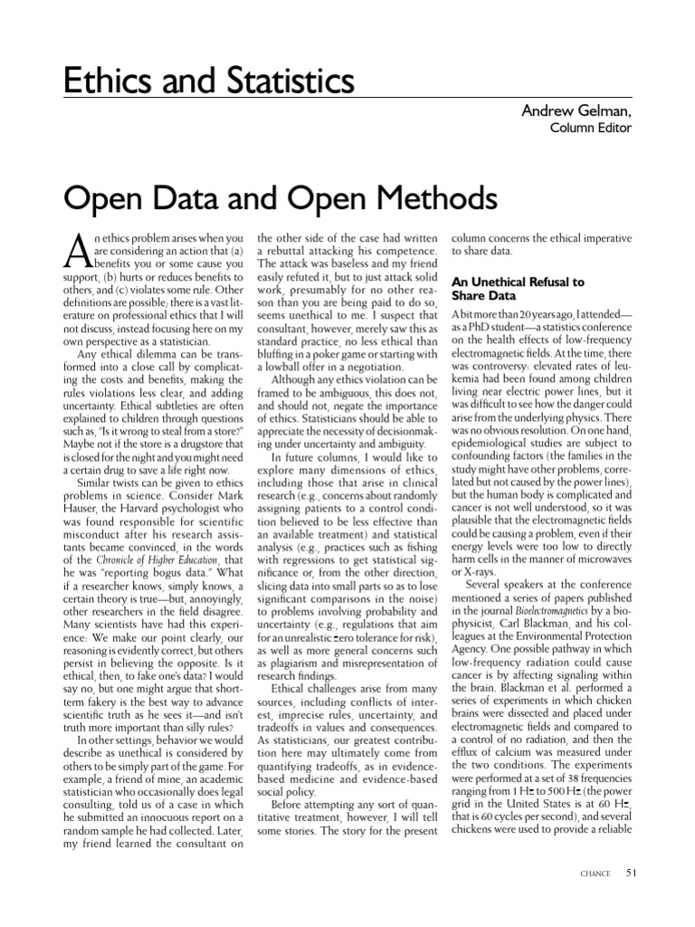 05 Open Data and Open Methods | PDF