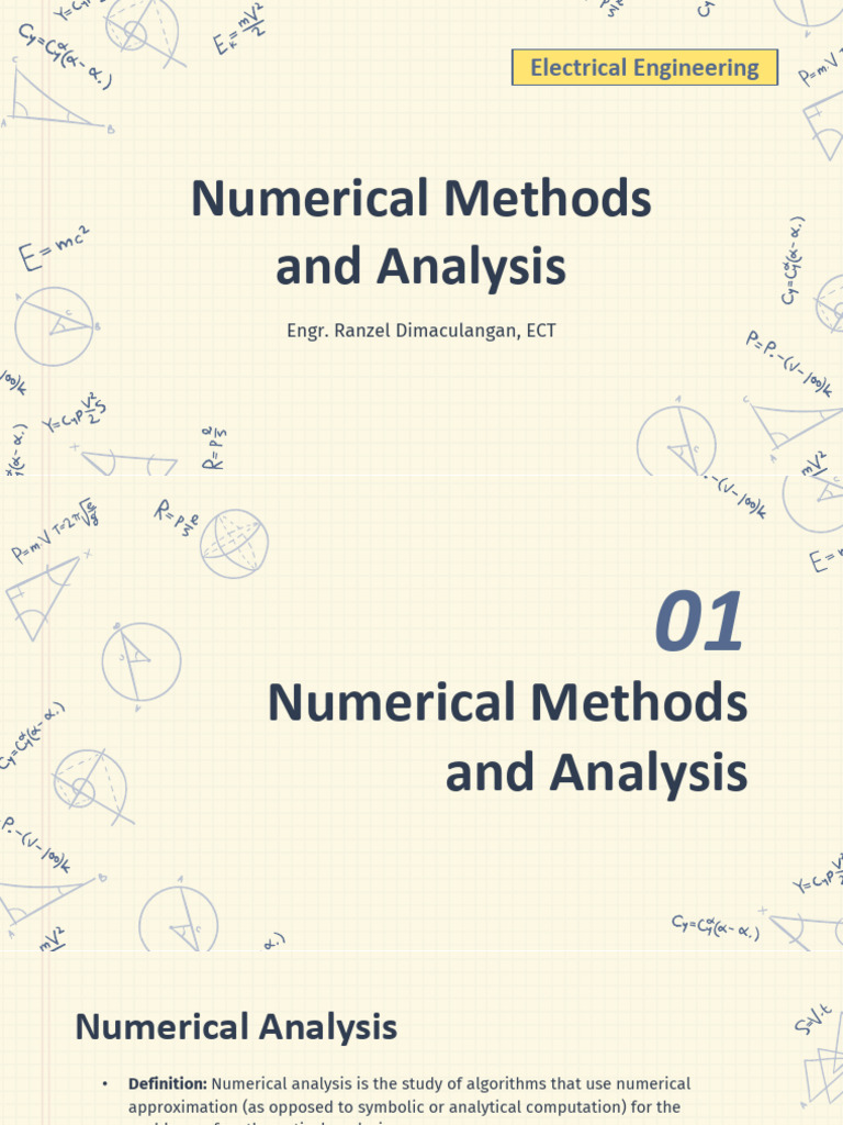 Week 1 Errors And Approximation Pdf Numerical Analysis Teaching Methods And Materials
