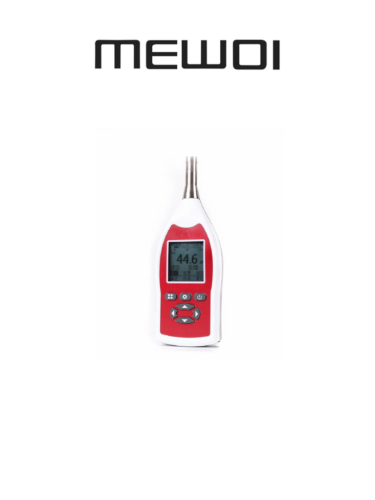 Sound Level Meter: MEWOI-HY128 Series | PDF