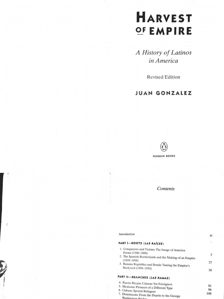 Harvest of Empire Introduction | PDF