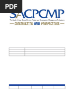 SACE CPTD Handbook | PDF | Teachers | Educational Assessment