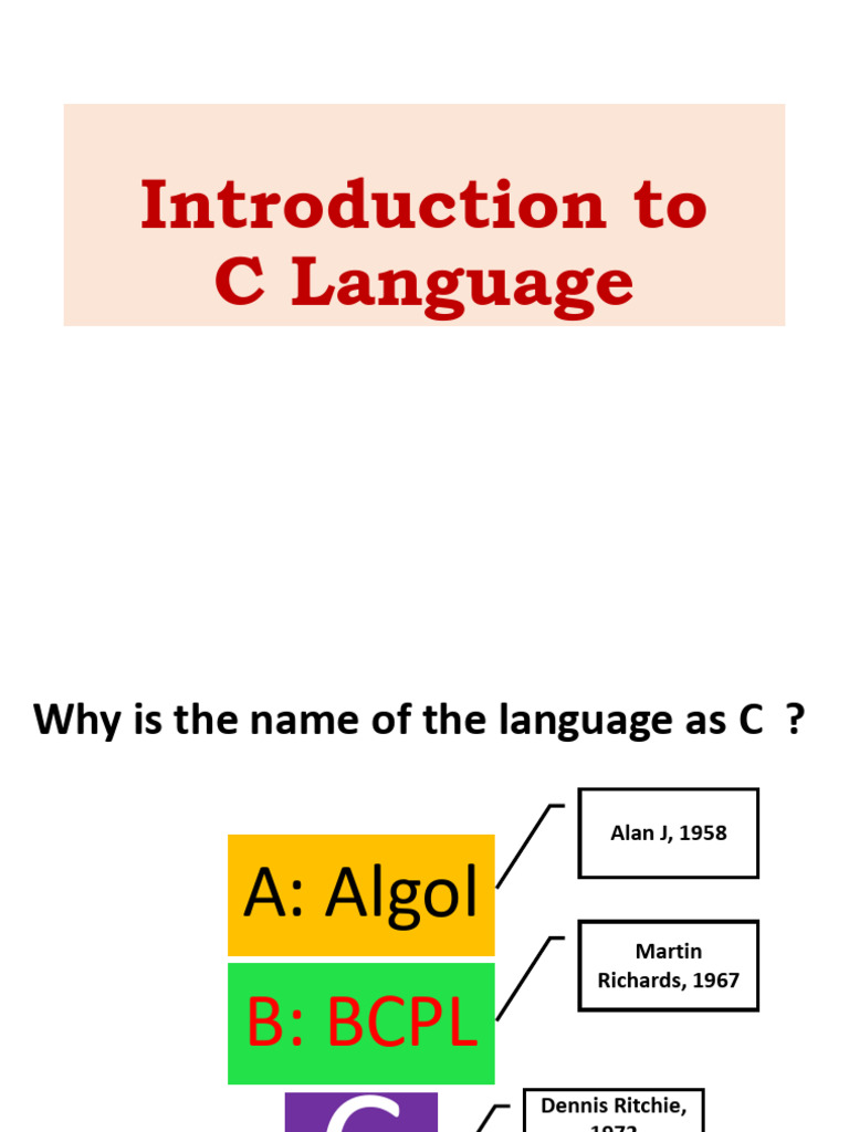3 - Intro To C - Const Var DataTypes | PDF
