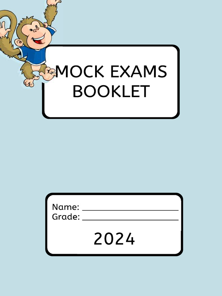 Mock Exam - Booklet | PDF