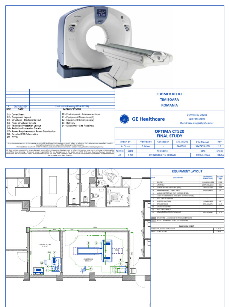 GE Healthcare: Optima Ct520 Final Study | PDF