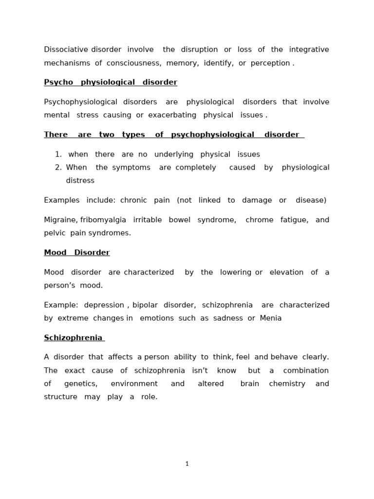 Clinical Psychology Note Cont | PDF | Mental Disorder | Eating Disorder