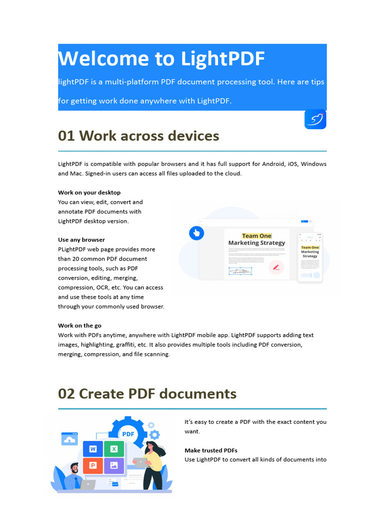 Welcome To LightPDF | PDF