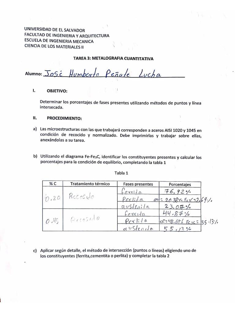 Tarea 3 Materiales LL | PDF