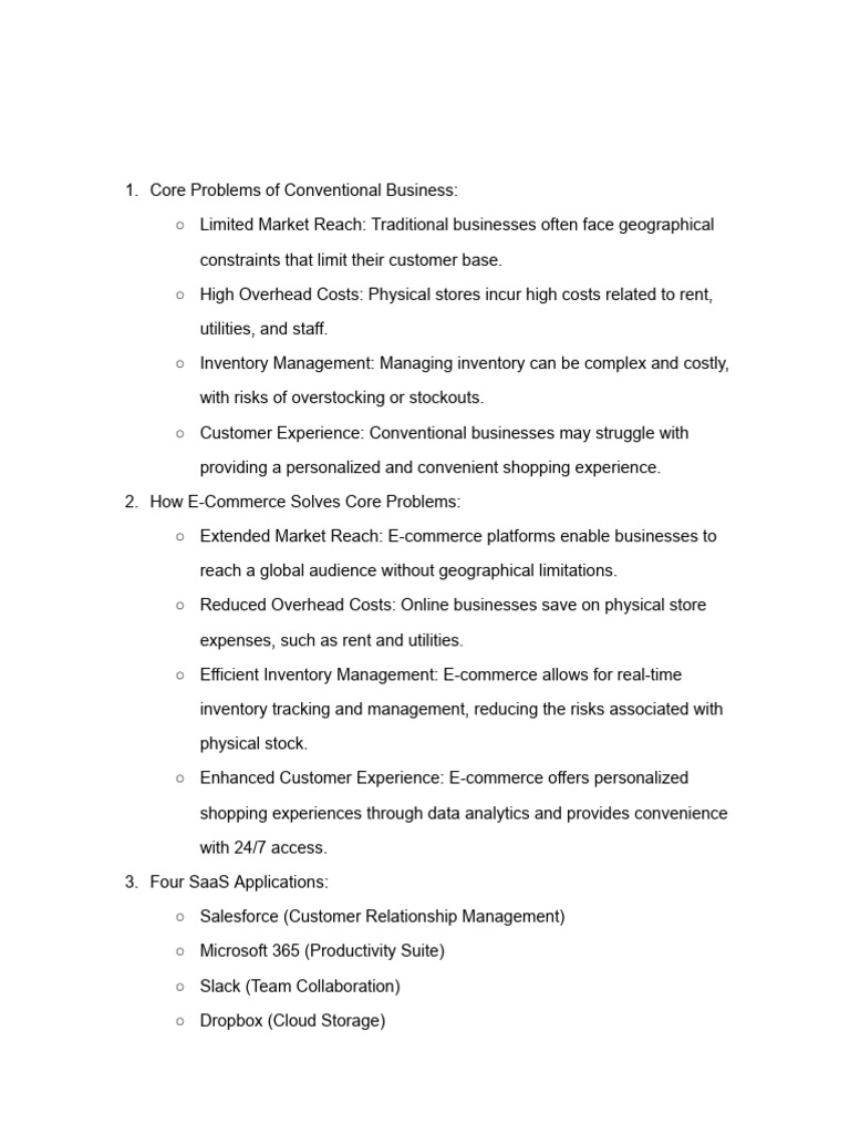 Ecommerce Exercise 1 | PDF Ecommerce Exercise 1 | PDF