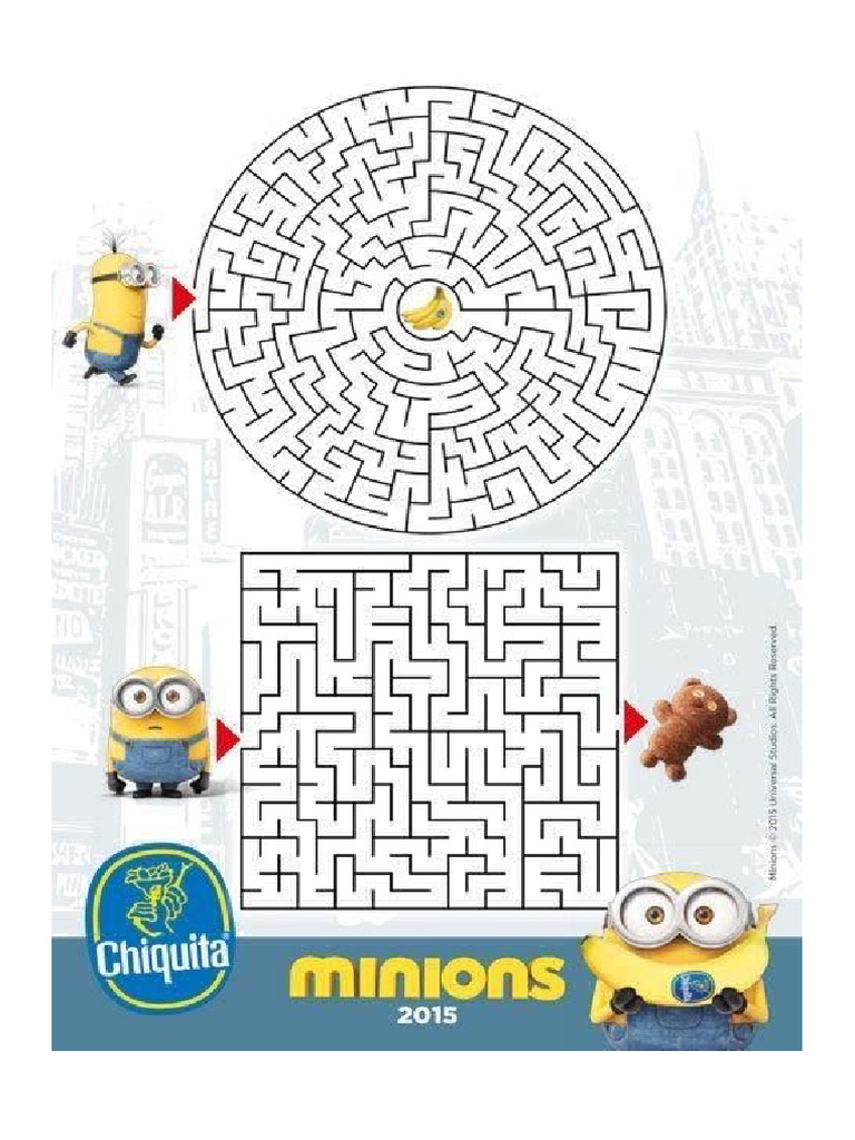 Los Minions Secuencia Didactica | PDF