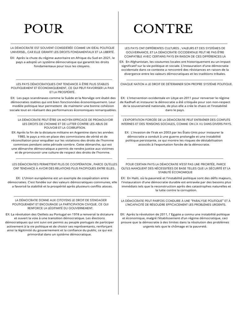 Emc 3 Thompson-grattecap-Deconti Exemples Et Arguments | PDF