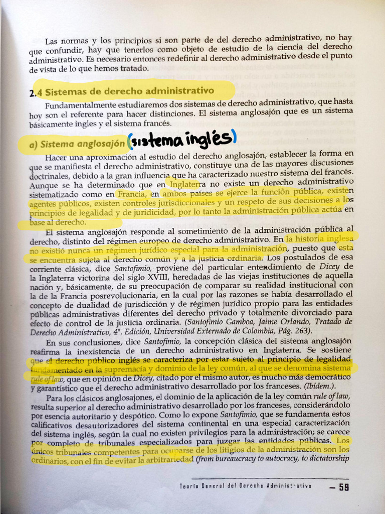 Sistema Anglosajón y Sistema Fránces | PDF