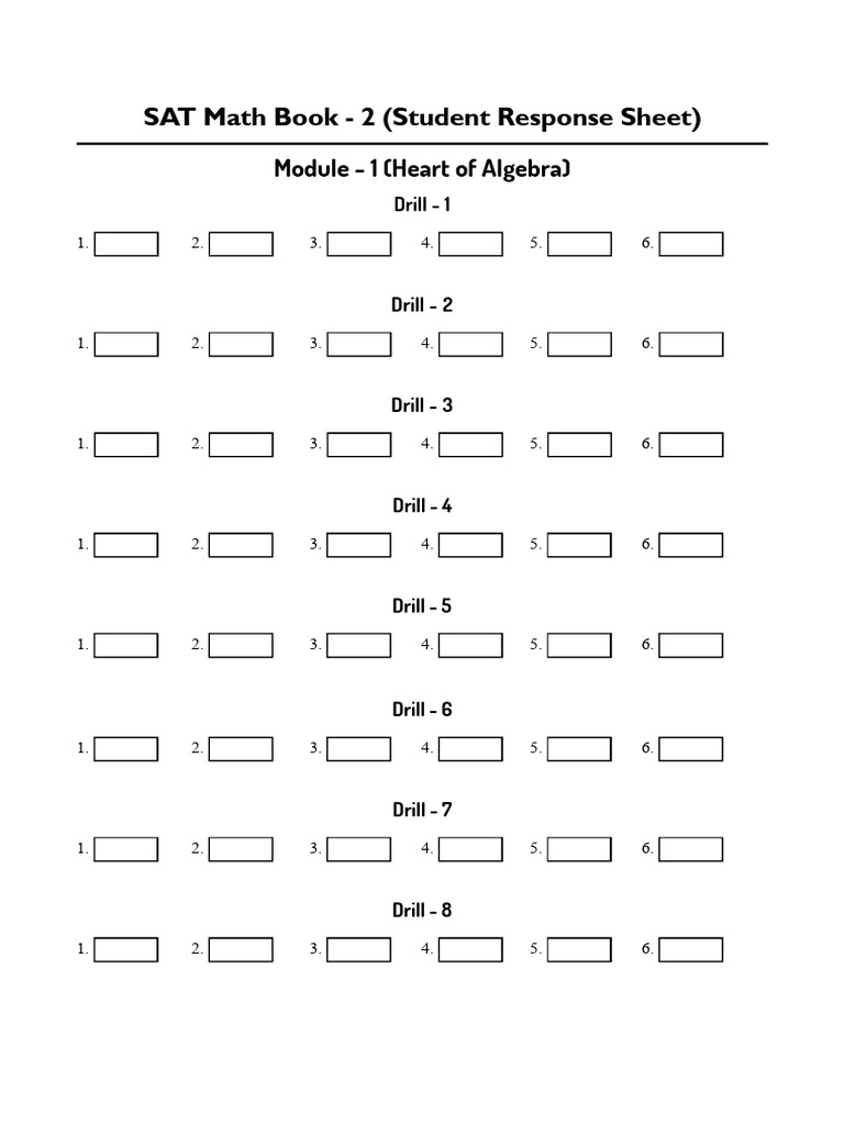 SAT Math Book 2 - Combined (New) (26 May 2022) | PDF