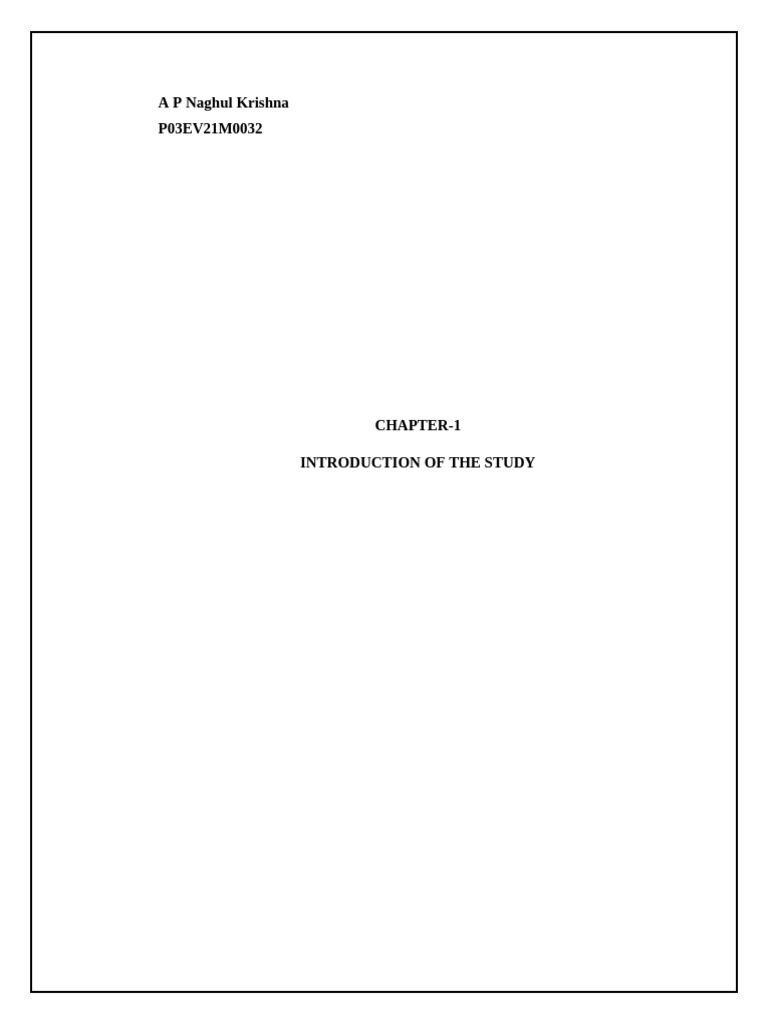 A P Naghul Krishna Project | PDF