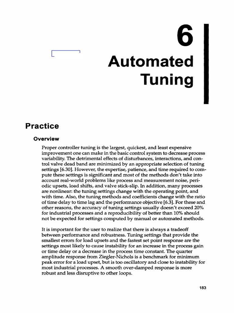 Automated Tuning: Practice | PDF