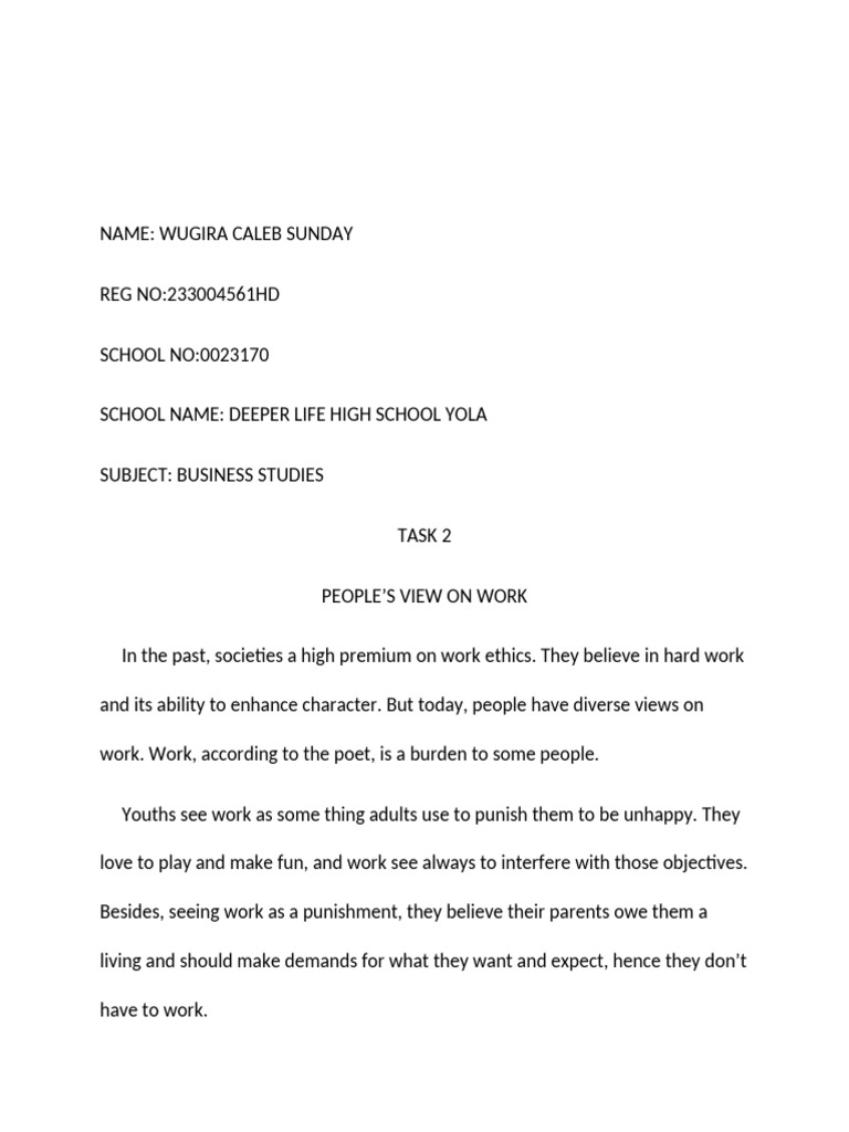 Practical For Bece - Docx 2 | PDF