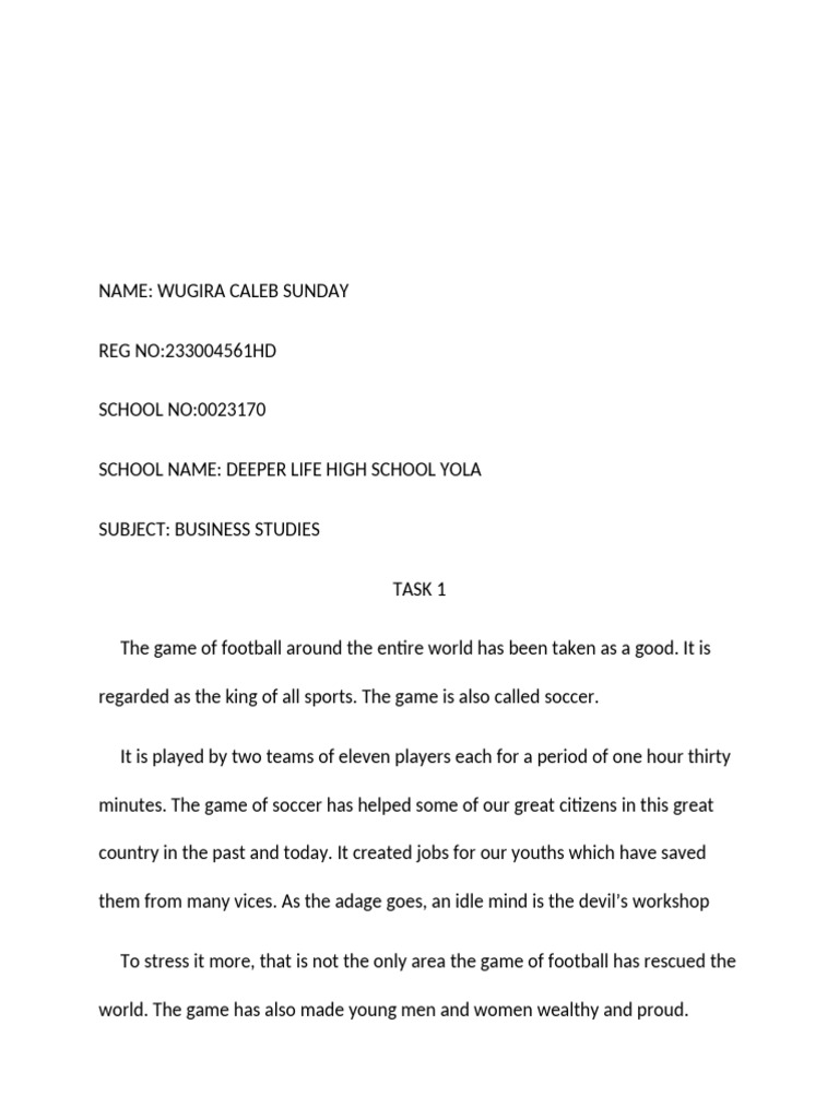 Practical For Bece | PDF