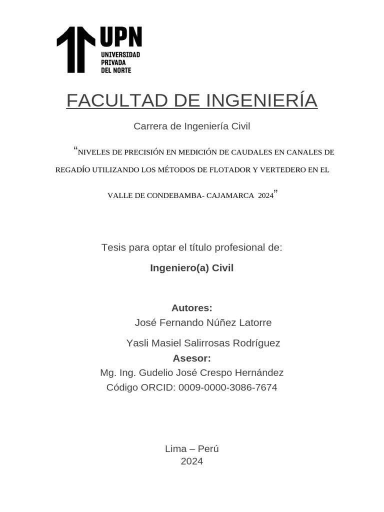 Formato para El Proyecto de Tesis-Cs Terminado | PDF