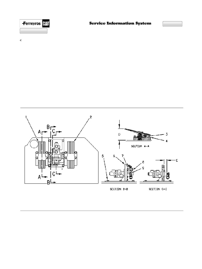 Foot Brake Control - Check and Adjust | PDF