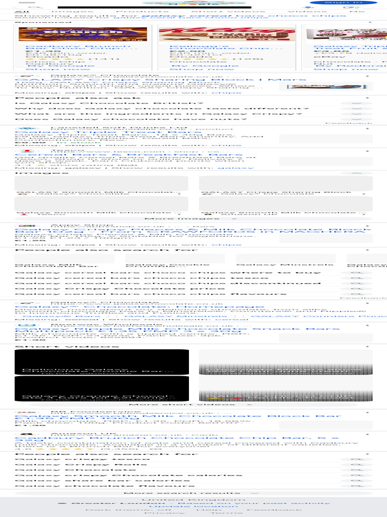 Galazy Ceral Bars Choco Chips - Google Search | PDF