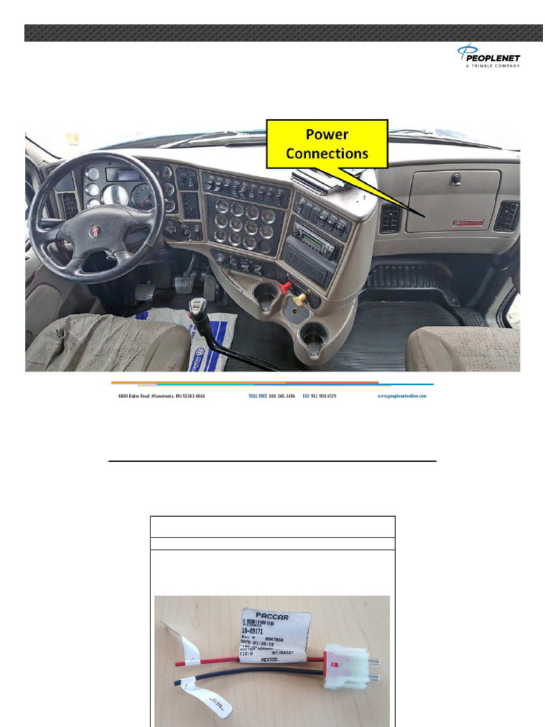Kenworth T700 Power Connection Guide | PDF | Technology & Engineering