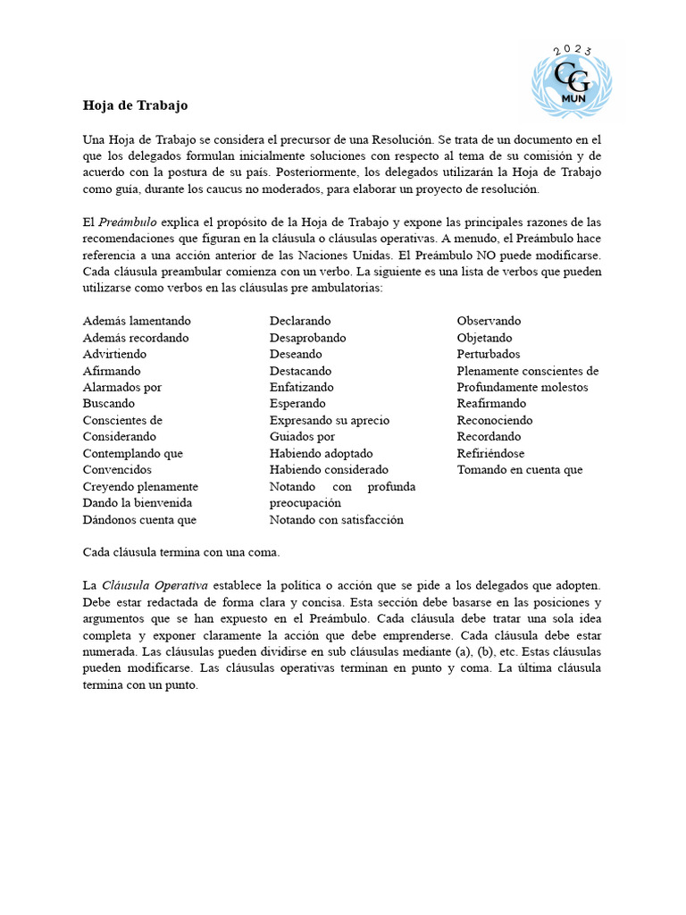 Hoja de Trabajo | PDF