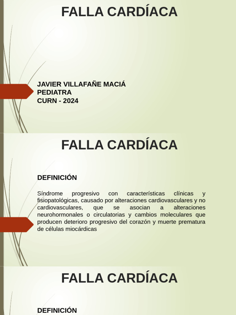 Falla Cardiaca 2024 | PDF