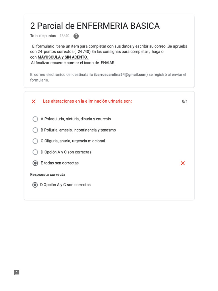 2 Parcial de ENFERMERIA BASICA | PDF