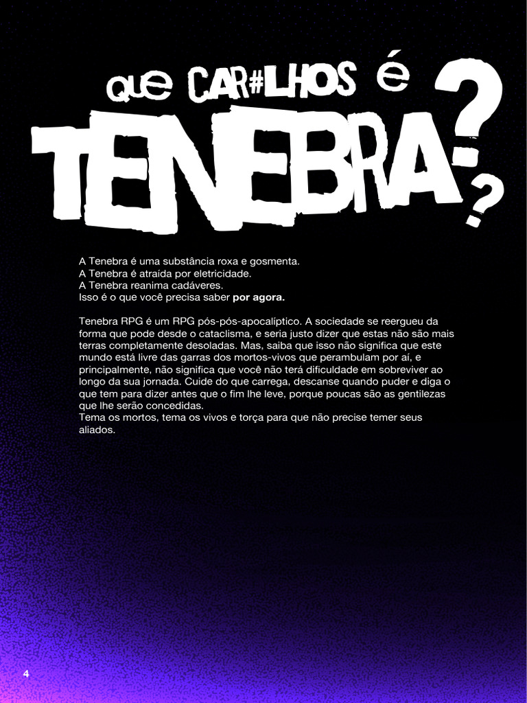 Tenebra 4free | PDF