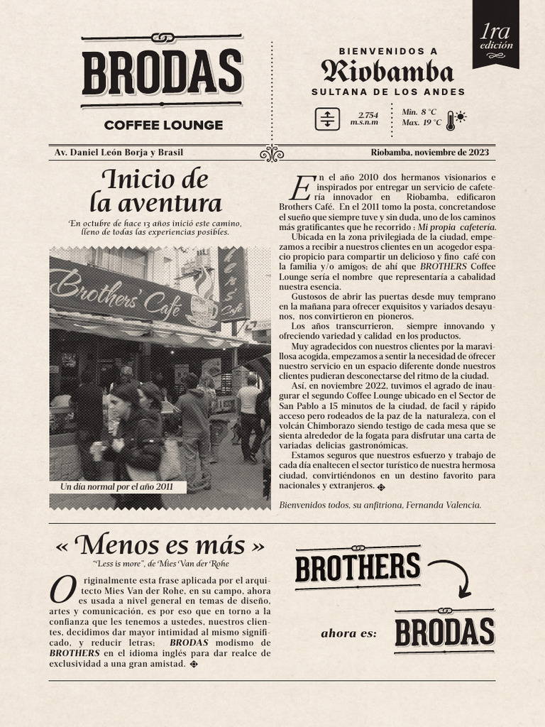 Brodas 1ra Edición Nov 2023 | PDF