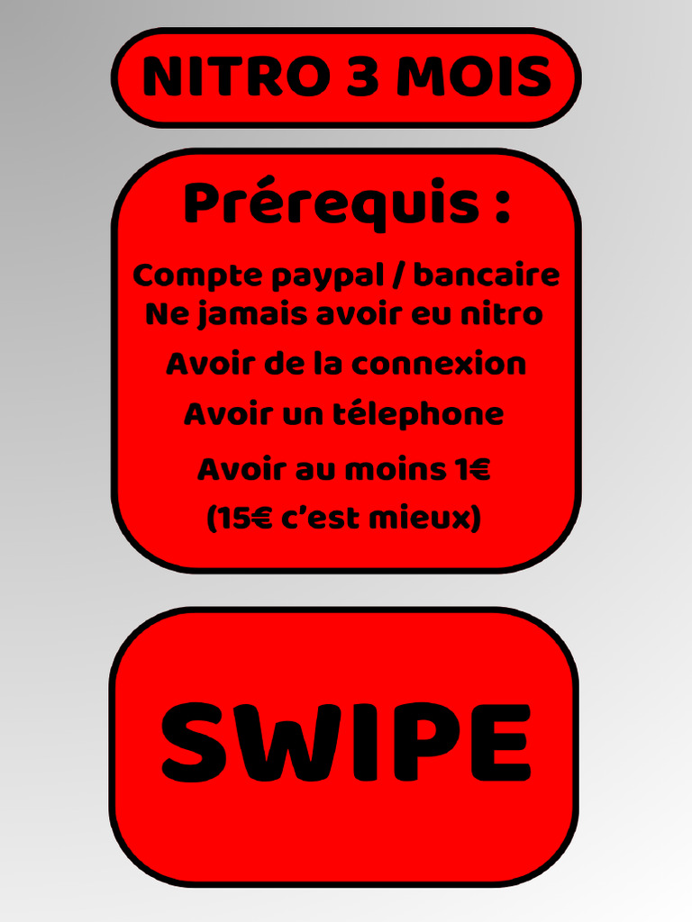 Nitro 3 Months French | PDF