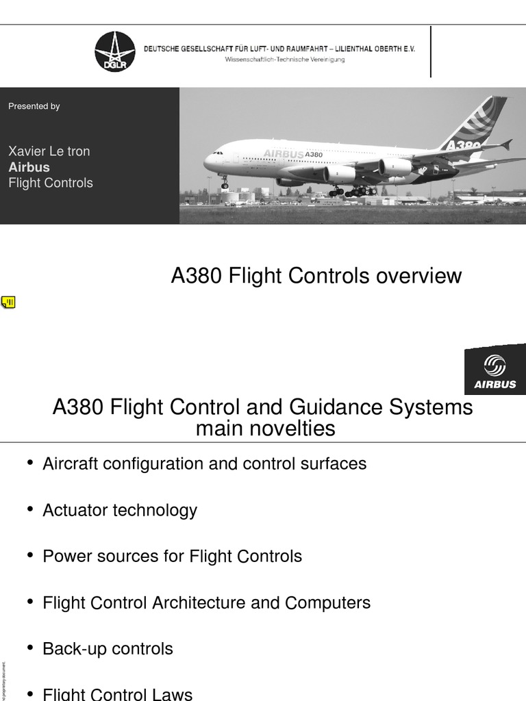 A380 Flight Controls Overview | PDF | Aircraft Flight Control System ...