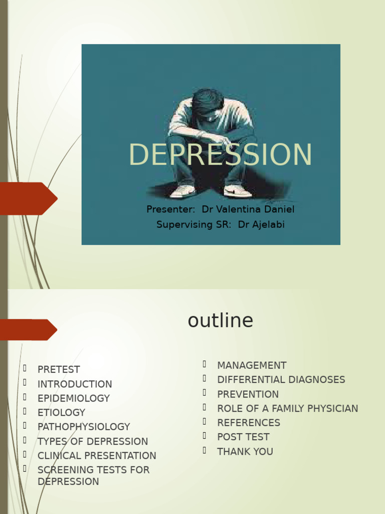 Depression Presentation | PDF