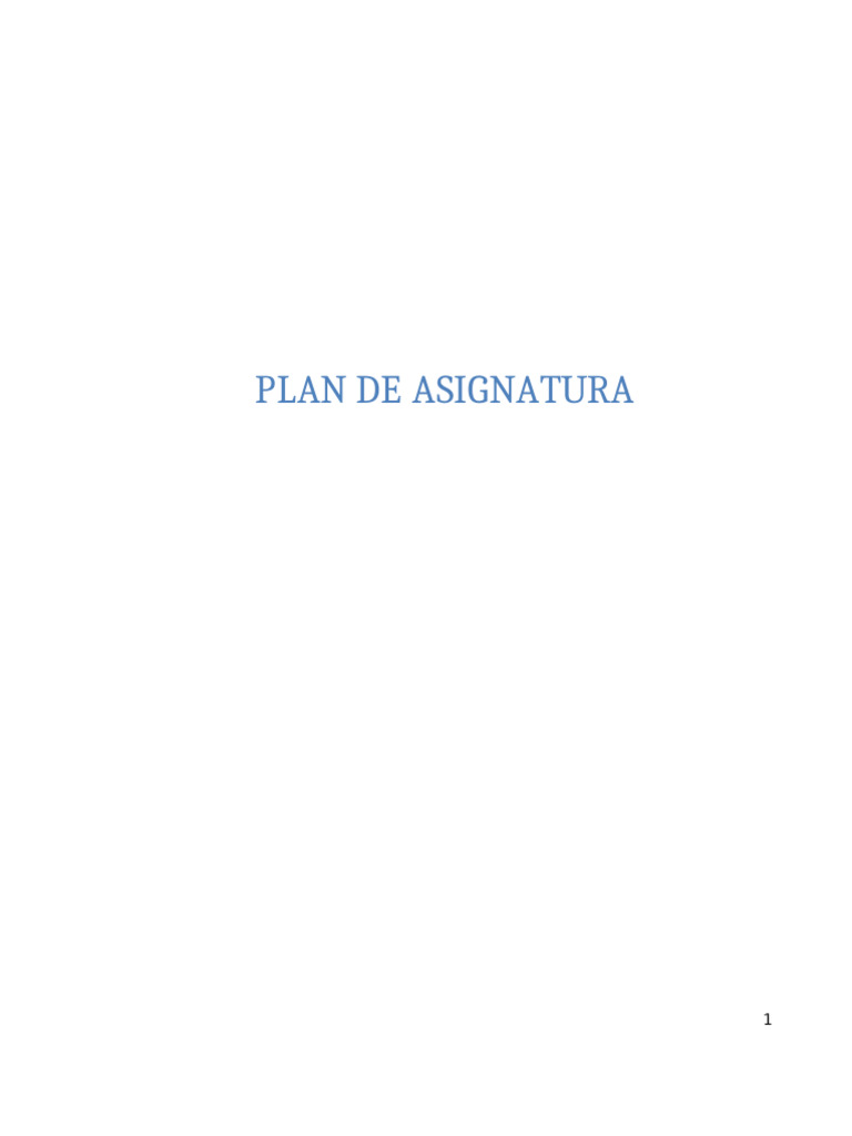 PLAN DE ASIGNATURA 2-2024 Corregido 01-08-24 (Tecnologia Mecanica) | PDF