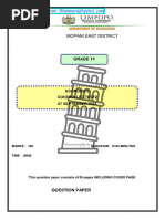 English Language Paper 1 June 2025 Y10 | PDF | English Language | Grammar