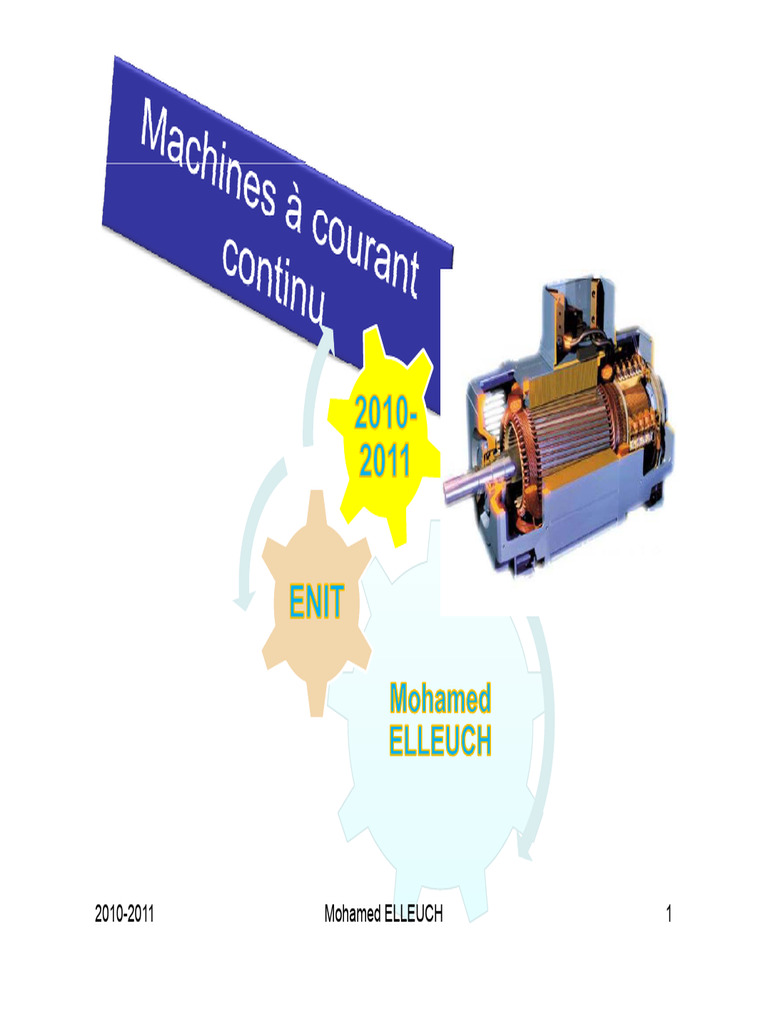 Dokumen - Tips - Chapitre VI Machines A Courant Continu | PDF