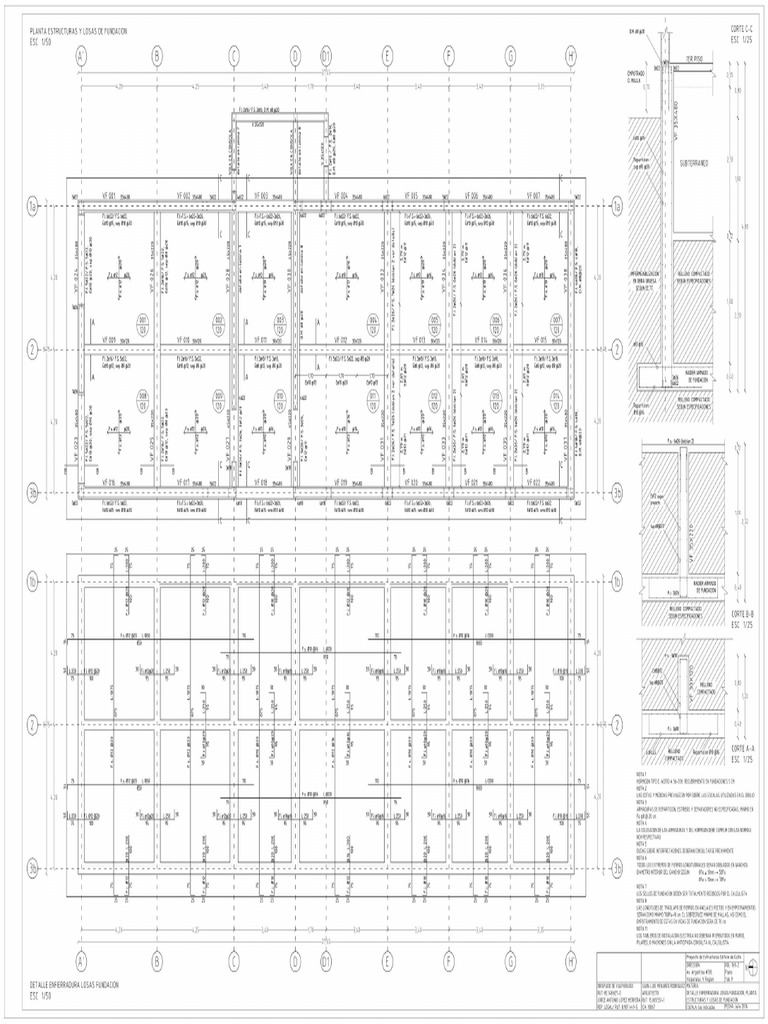 Planos de Estructuras PDF | PDF