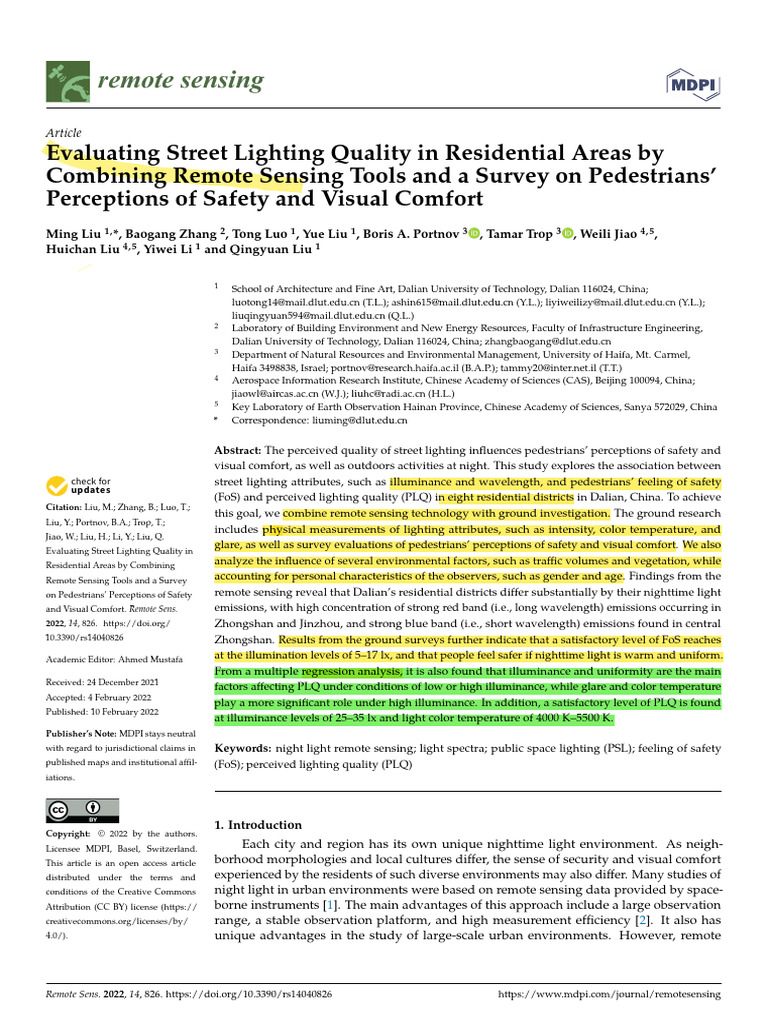 MDPI Chinese FoS | PDF