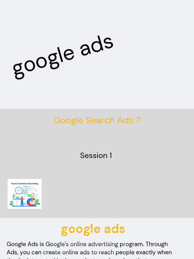 Google Ads | PDF