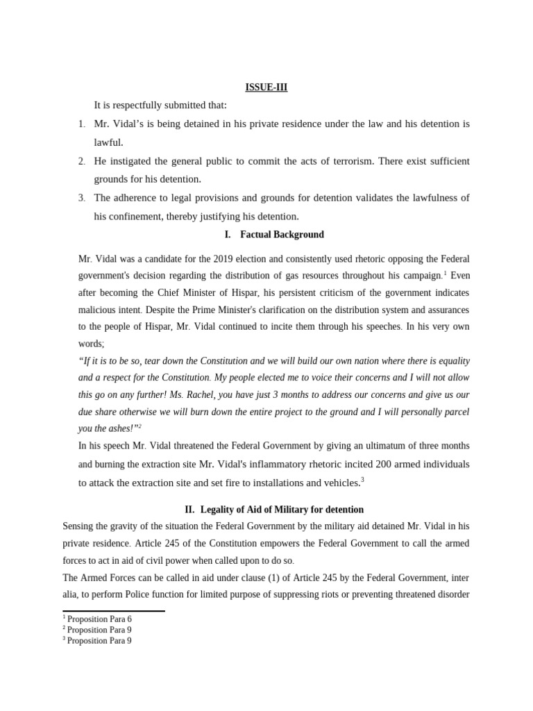 ISSUE 3 Final Respondent | PDF