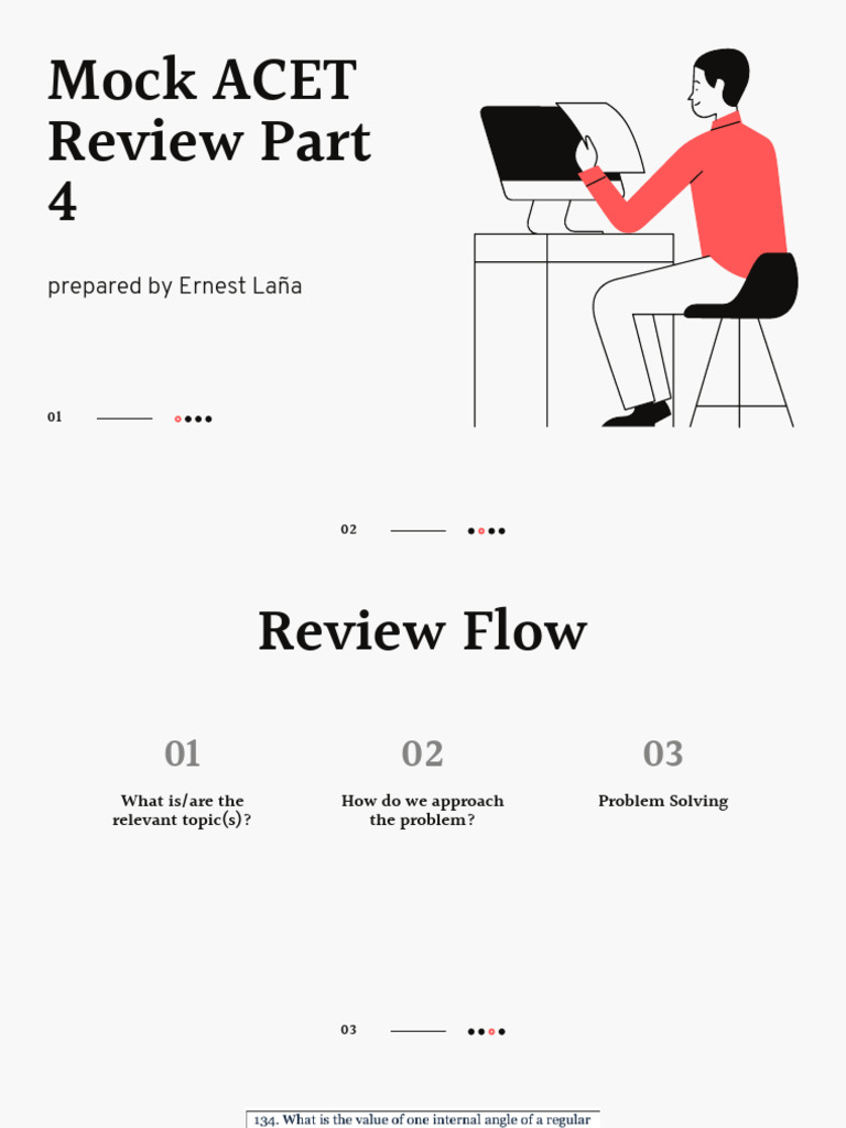 Mock ACET Review Part 4-2 | PDF