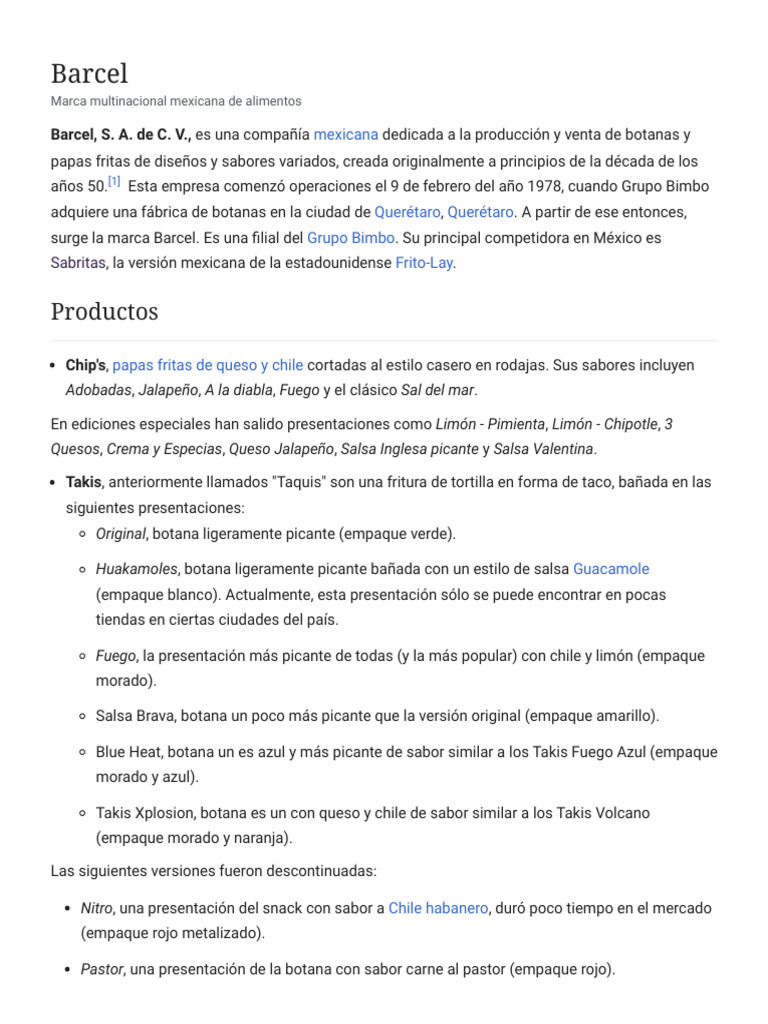Barcel Wikipedia La Enciclopedia Libre Pdf