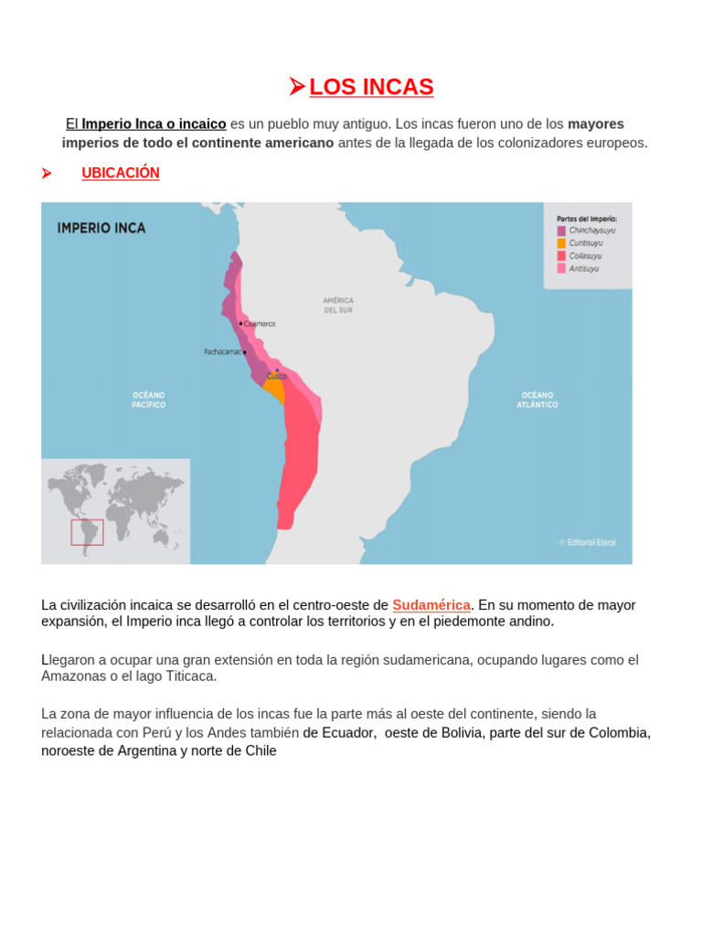 Los Incas | PDF