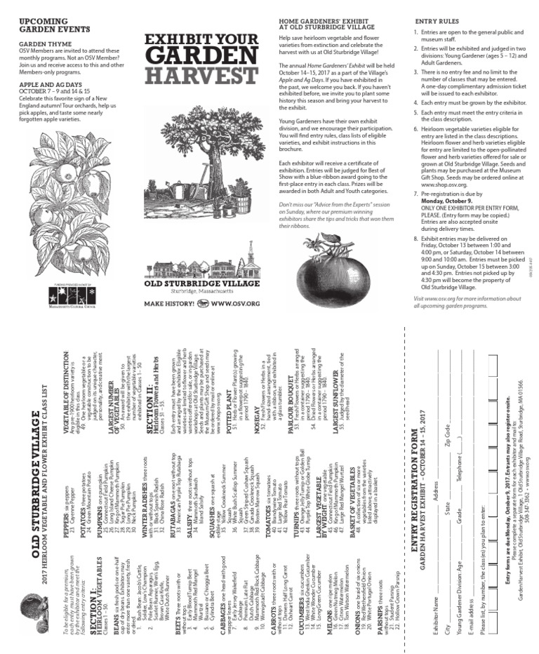 2135 Garden Harvest Brochure - 041217 - R2 | PDF