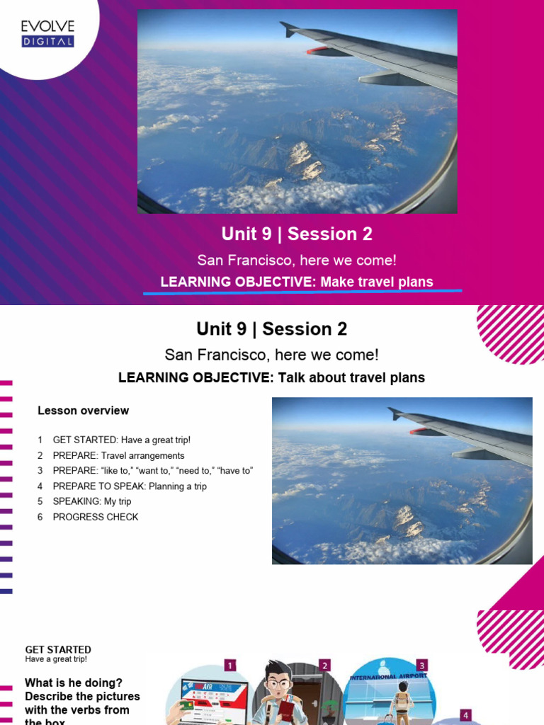 Unit 9 - Session 2: San Francisco, Here We Come! | PDF