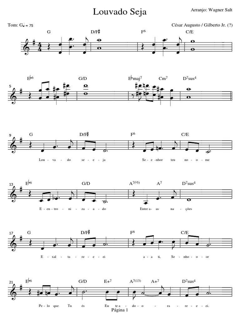 45 Adoracao (Louvado Seja) | PDF